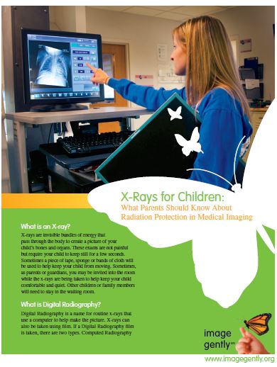 Image Gently - Digital Radiography Educational Materials